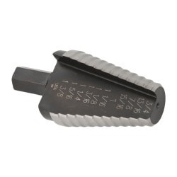 IRWIN 10 Hole Sizes, 13/16 to 1-3/8" Hole Diam High Speed Steel ...