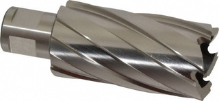Hougen 1-1/4" Diam x 2" Deep High Speed Steel Annular Cutter Bright ...
