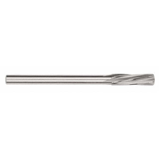 Magafor 6.32mm Diam 6-Flute Straight Shank Spiral Flute Solid Carbide ...