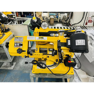 Enco 5" x 6" Manual Horizontal Bandsaw, Step Pulley Drive, 110V, 1 ...