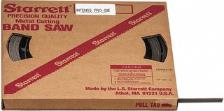 Starrett Band Saw Blade Coil Stock: 1/2" Blade Width, 100' Coil Length ...