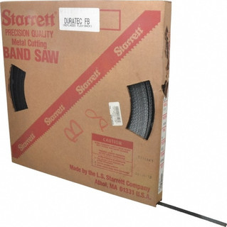 Starrett Band Saw Blade Coil Stock: 1/2" Blade Width, 250' Coil Length ...