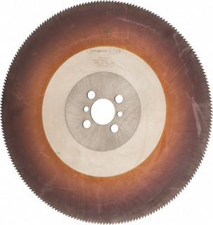 Kinkelder Cold Saw Blade: 350 mm Dia, 280 Teeth, High Speed Steel 40 mm ...