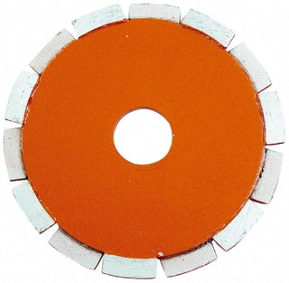 Core Cut Wet & Dry Cut Saw Blade: 4" Dia, 20" Arbor Hole Round Arbor ...