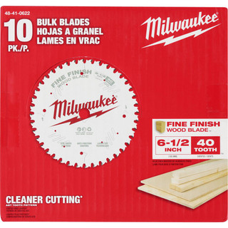 Milwaukee Tool Wet & Dry-Cut Saw Blades, Blade Diameter: 6-1/2", Blade ...