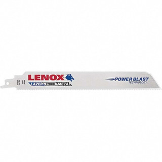 Lenox Reciprocating Saw Blade: 9" Long, Bi-Metal Straight, Universal ...