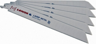 Lenox Reciprocating Saw Blade: Bi-Metal Straight 201809118R - 86694809 ...