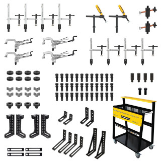 Strong Hand Tools 97 pc. Fixturing Kit, Fit 5/8 Holes - TMK830