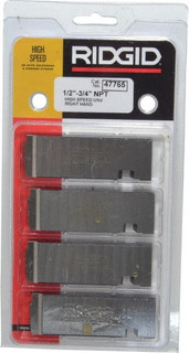 Ridgid Thread Chaser: 1/2-14 to 3/4-14 NPT, 12° Hook Angle, Right Hand ...