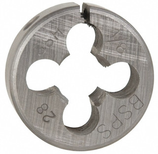 Value Collection 1/8-28 BSPP x 1" OD Round Adjustable Pipe Die High ...
