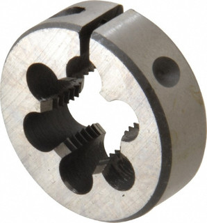 Value Collection Round Die: M17x1.5, High Speed Steel Adjustable, Right ...