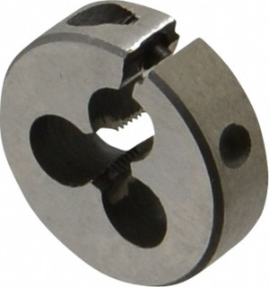 Value Collection Round Die: M4x0.5, High Speed Steel Adjustable, Right ...