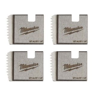 Milwaukee Tool Pipe Threader Dies, Material: Alloy Steel 48-36-1104 ...