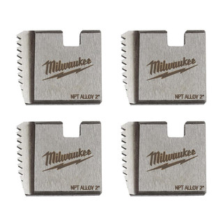 Milwaukee Tool Pipe Threader Dies, Thread Size: 2 In, Thread Direction ...