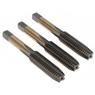Precise Tap Set: 7/16-14 UNC, 4 Flute, Bottoming Plug & Taper, High ...