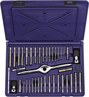 IRWIN Tap Set: 12 Plug, Carbon Steel, Bright Finish Right Hand 1840234 ...