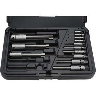 Walton Tools #4 to 3/4" Tap Extractor Set 3, 4 Flutes, 13 Pieces 18013 ...