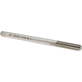 Balax Extension Tap: 1/4-28, H5, Bright/Uncoated, High Speed Steel ...