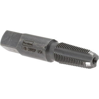 IRWIN British Standard Pipe Tap: 1/8-28 BSPT, 4 Flutes Carbon Steel ...