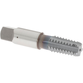 OSG 1/8-27 NPT, 5 Flutes, TiCN Coated, High Speed Steel, Interrupted ...