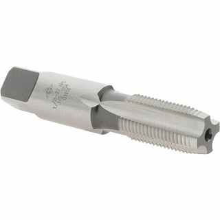 Cle-Line Standard Pipe Tap: 1/8-27, NPSC, 4 Flutes, High Speed Steel ...