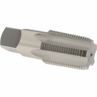 OSG Standard Pipe Tap: 1 - 11-1/2, NPT, 5 Flutes, High Speed Steel ...