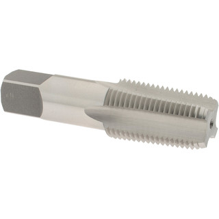 OSG Standard Pipe Tap: 1/2-14, NPT, 4 Flutes, High Speed Steel, Bright ...