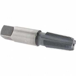 OSG Standard Pipe Tap: 1/8-27, NPT, 4 Flutes, High Speed Steel ...