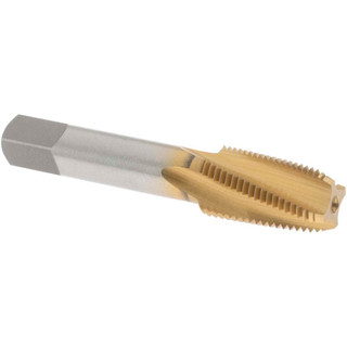 OSG Standard Pipe Tap: 1/8-27, NPT, 4 Flutes, Vanadium High Speed Steel ...