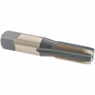 Value Collection Standard Pipe Tap: 1/8-27, NPS, 4 Flutes, High Speed ...
