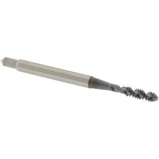 OSG Spiral Flute Tap: #4-40 UNC, 2 Flutes, Bottoming, 2B/3B Class of ...