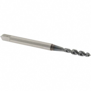 OSG Spiral Flute Tap: #4-40 UNC, 2 Flutes, Plug, 2B/3B Class of Fit ...