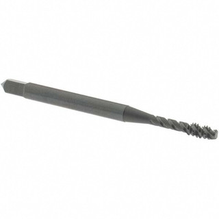 OSG Spiral Flute Tap: #4-40 UNC, 3 Flutes, Modified Bottoming, 2B/3B ...