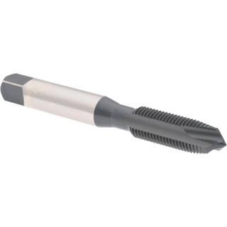 Accupro Spiral Point Tap: 3/8-24, 3 Flutes, Plug, Vanadium High Speed ...