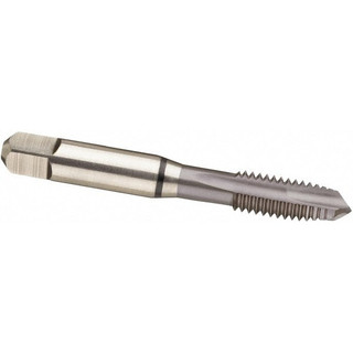 Guhring Spiral Point Tap: #6-32, UNC, 3 Flutes, Plug, 2B, Cobalt, MolyGlide Finish 2" OAL, Right ...