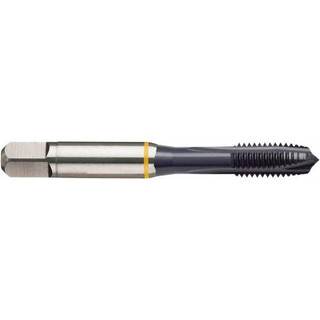 Guhring Spiral Point Tap: M8x1.25 Metric Coarse, 3 Flutes, Plug, 6H Class of Fit, Cobalt ...