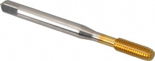 Balax Thread Forming Tap: #10-32 UNF, Bottoming, High Speed Steel, TiN ...