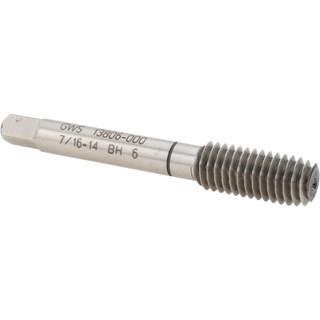 Balax Thread Forming Tap: 7/16-14 UNC, Bottoming, High Speed Steel ...
