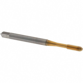 OSG Thread Forming Tap: #4-40 UNC, Bottoming, Cobalt, TiN Coated H5 ...