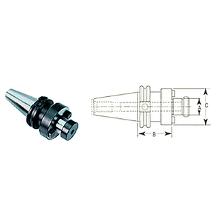 Collis CAT 50 Taper End Mill Holder - 75542
