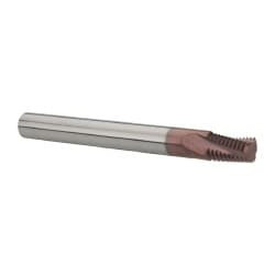 Carmex Helical Flute Thread Mill: 1/8-27, Internal & External, 3 Flute ...