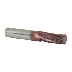 Carmex Helical Flute Thread Mill: 1-12 to 1-1/2 - 12, Internal, 5 Flute ...