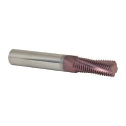 Carmex Helical Flute Thread Mill: 3/4-16, Internal, 4 Flute, 1/2" Shank ...