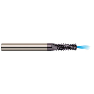 Harvey Tool Helical Flute Thread Mill: #10-32, Internal/External, 3 ...