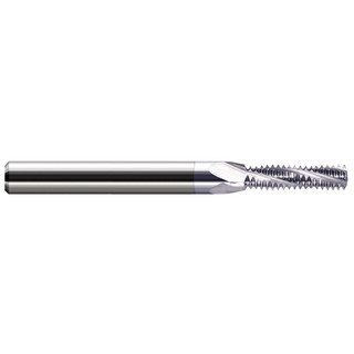 Harvey Tool Helical Flute Thread Mill: #8-32, Internal, 3 Flute, 3/16 ...