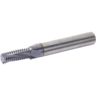 Vargus Helical Flute Thread Mill: Internal, 4 Flute, Solid Carbide TiCN ...
