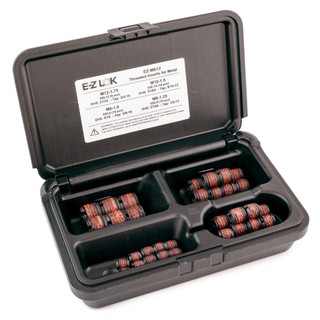 E-Z LOK Thread Repair Kit: Self-Locking 36 Pc, Carbon Steel Insert EZ ...