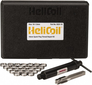 HeliCoil Thread Repair Kit: Spark Plug Includes Drill, Installation ...