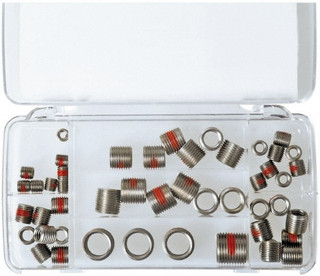 Made in USA Thread Repair Kit: Threaded Insert 58 Pc, Steel Insert ...