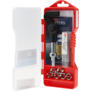 Recoil Thread Repair Kit: 1/4-18, Free-Running & Screw-Locking 10 Pc ...